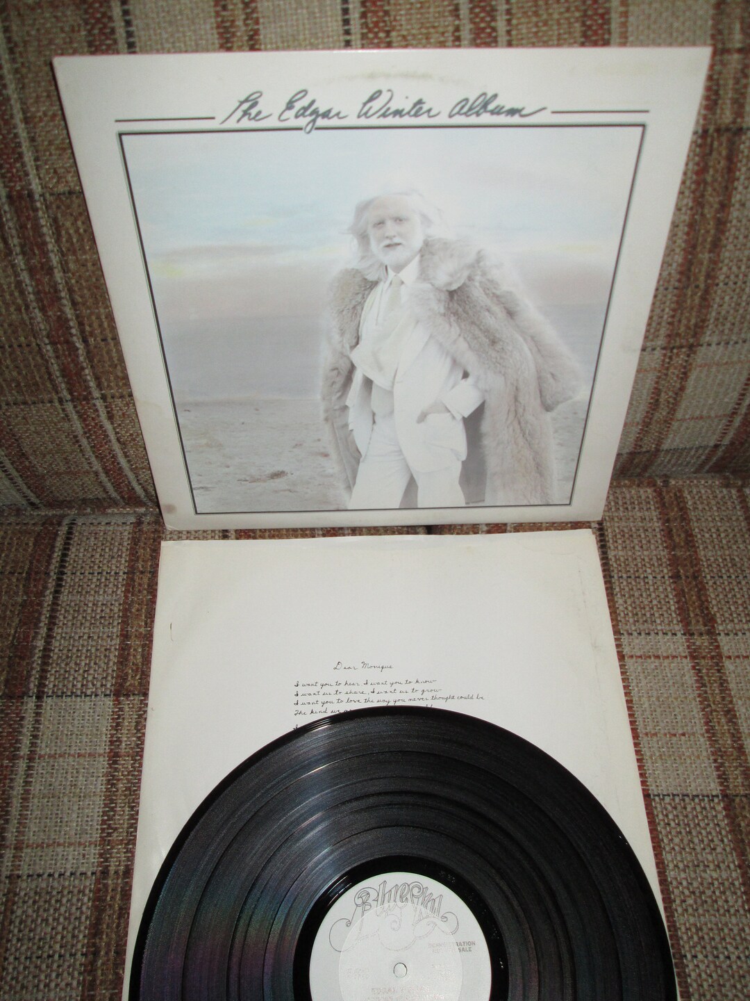 Edgar Winter -the Edgar Winter Album 1979 PROMO COPY on Blue Sky ...