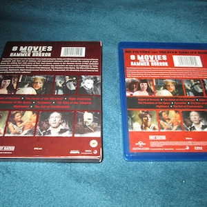 Hammer Horror -blu Ray 8-film Collection From the House of Hammer ...