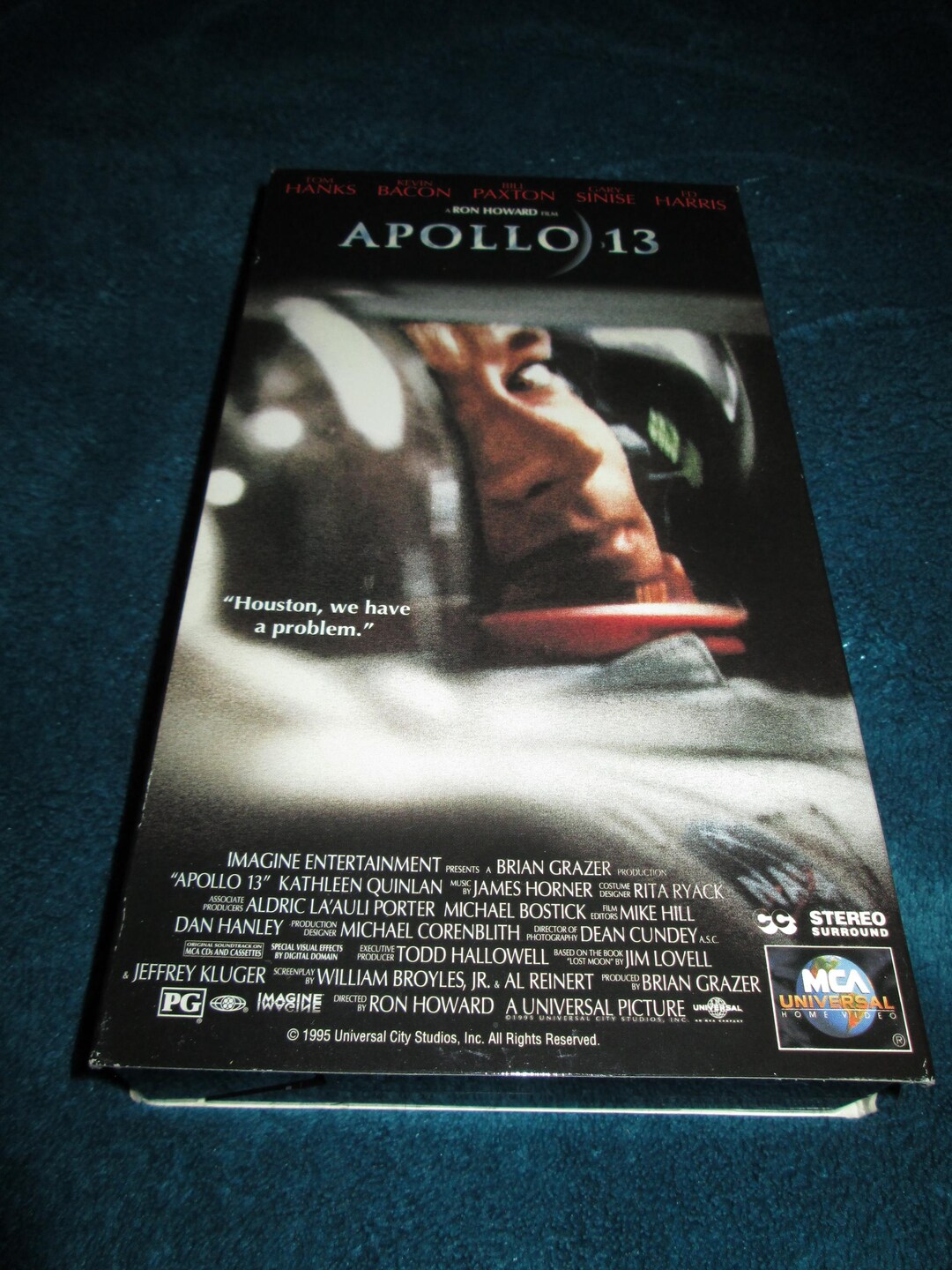 Apollo 13 -official Factory-made VHS Tape on Mca/universal 82418 Tom ...