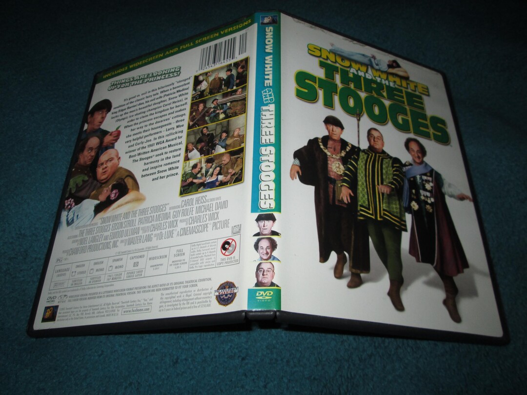 Snow White and the Three Stooges -official Factory Release DVD on Fox ...