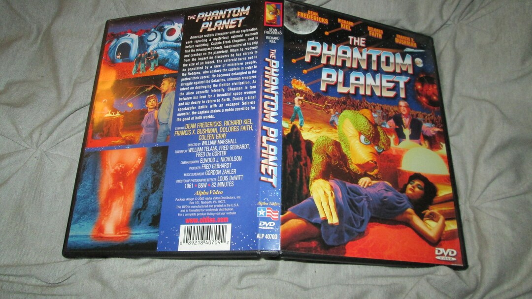 The Phantom Planet official Release DVD on Alpha Video ALP 4070D Free ...