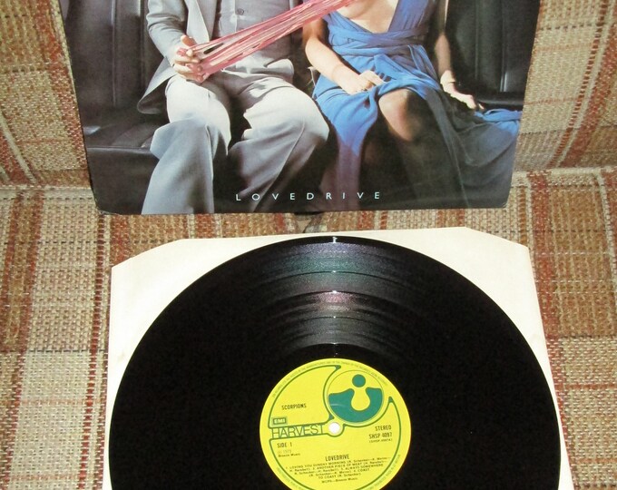 The Scorpions -lovedrive BRITISH Import Vinyl Album on Harvest Records ...