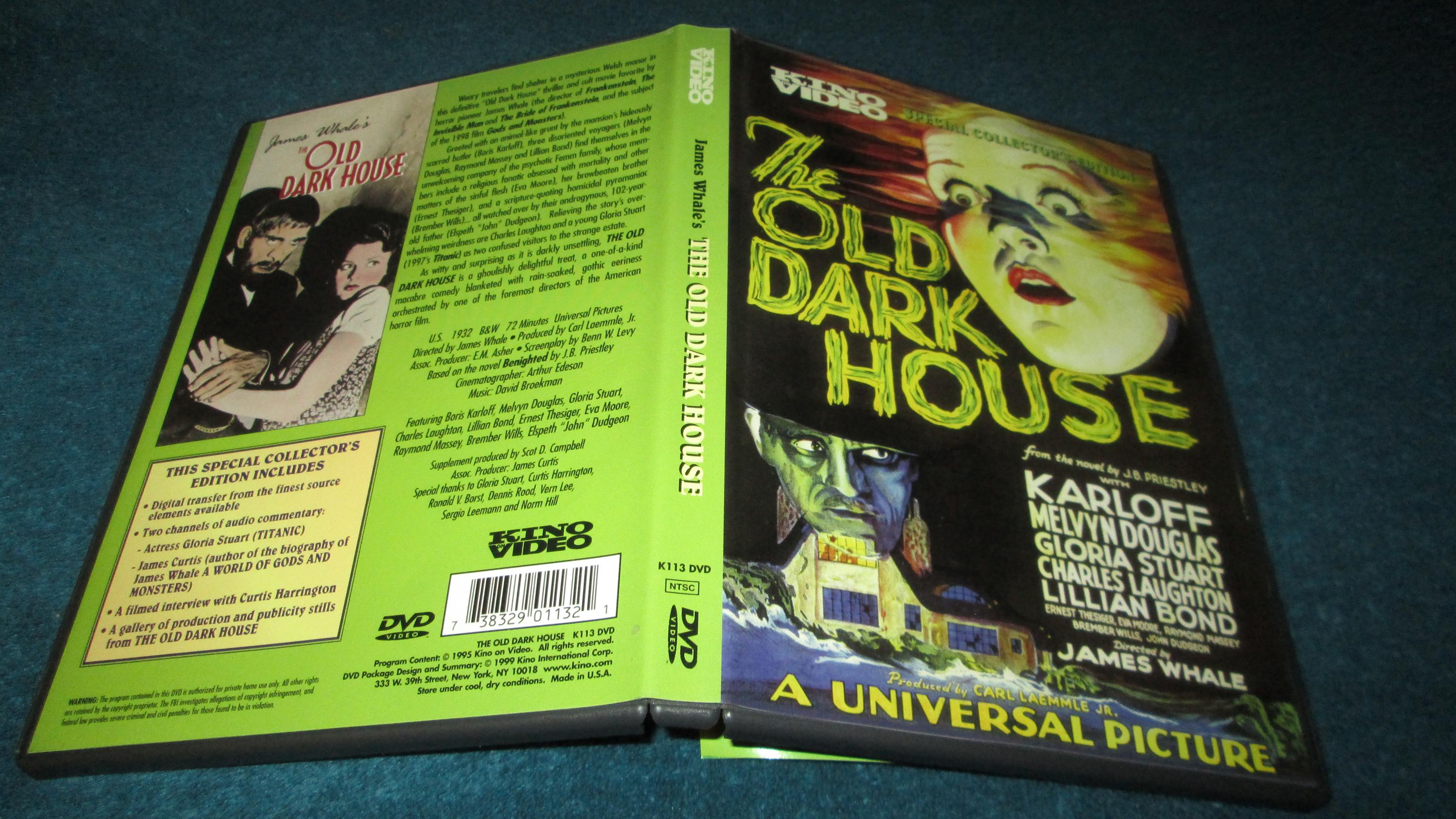 The Old Dark House Dvd