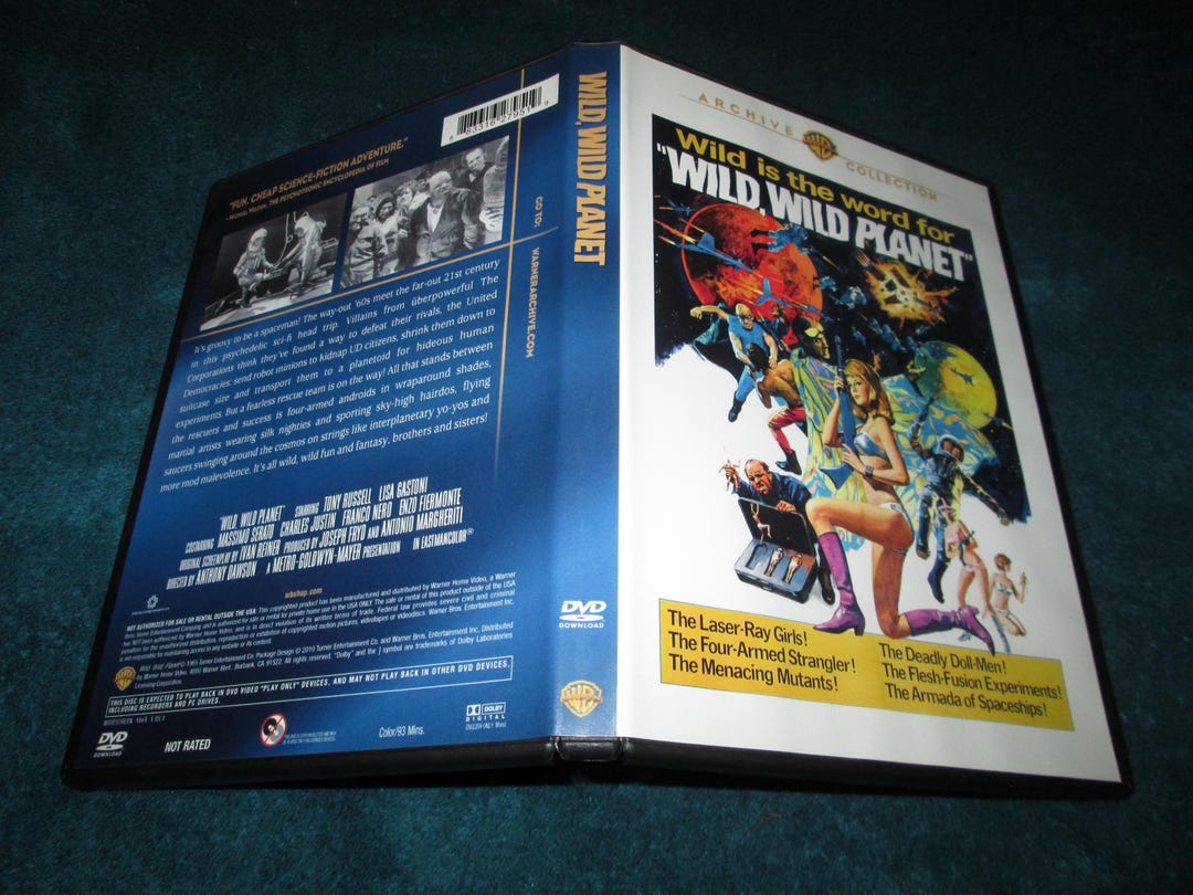 Wild, Wild Planet -archive Collection Official Release DVD on Warner ...