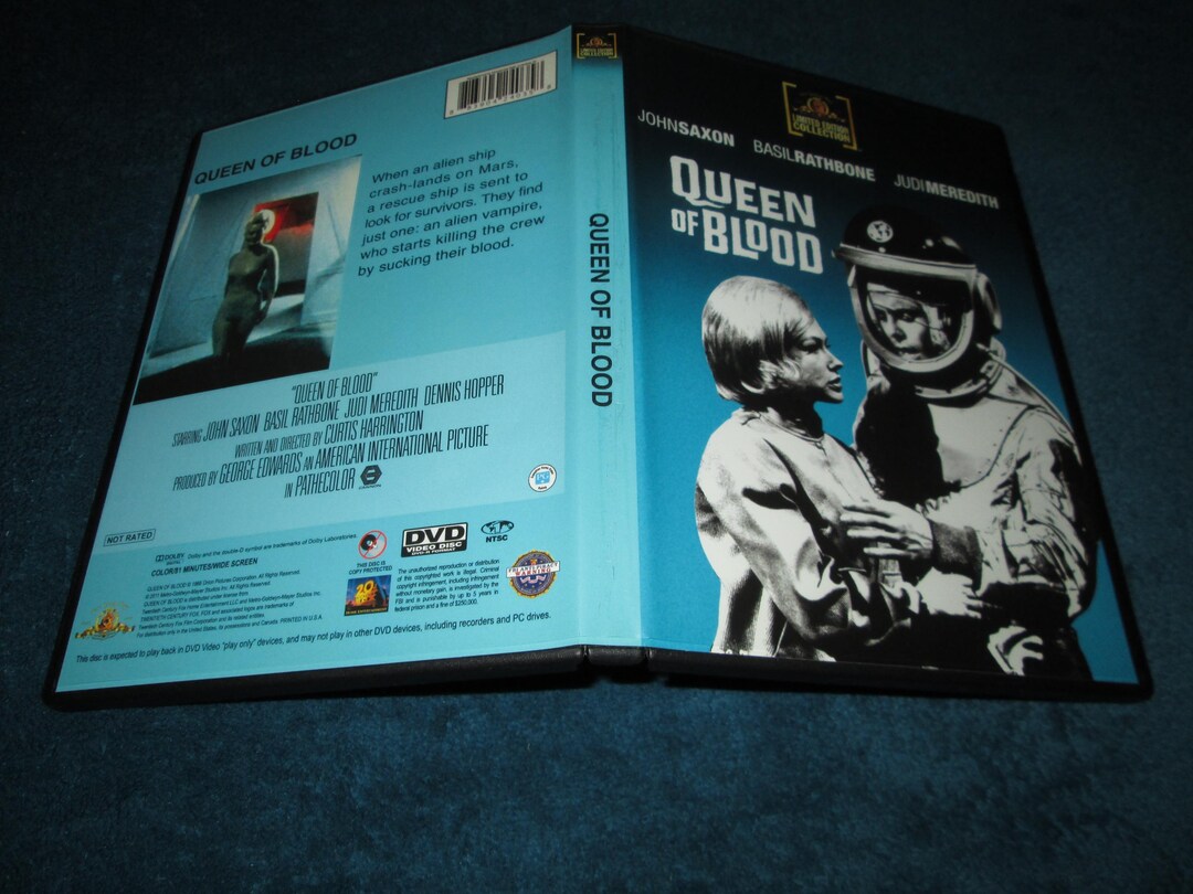 Queen of Blood -limited Edition Collection Official Release DVD on MGM ...