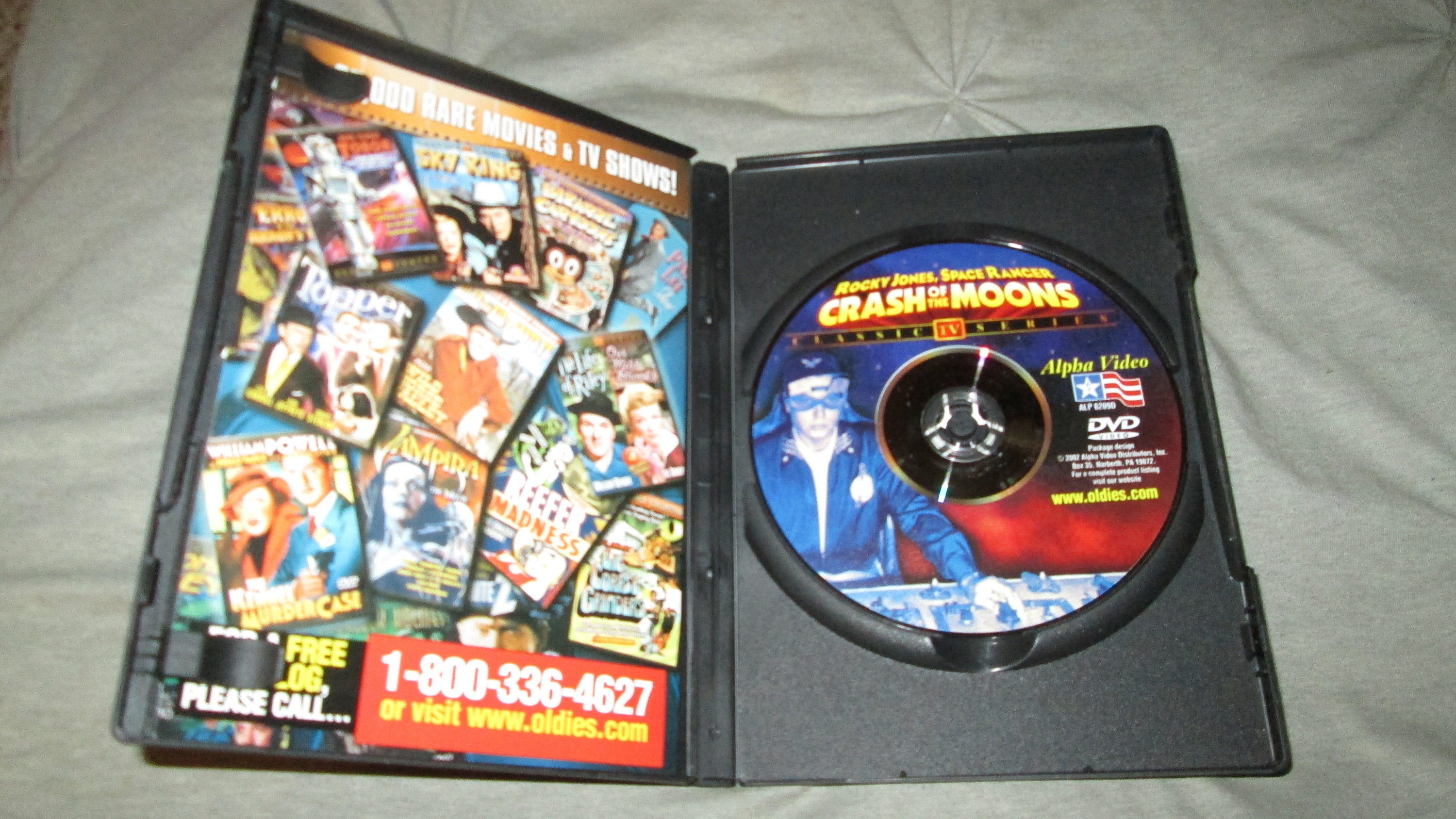 Crash of the Moons rocky Jones Official DVD Release on Alpha Video ALP ...