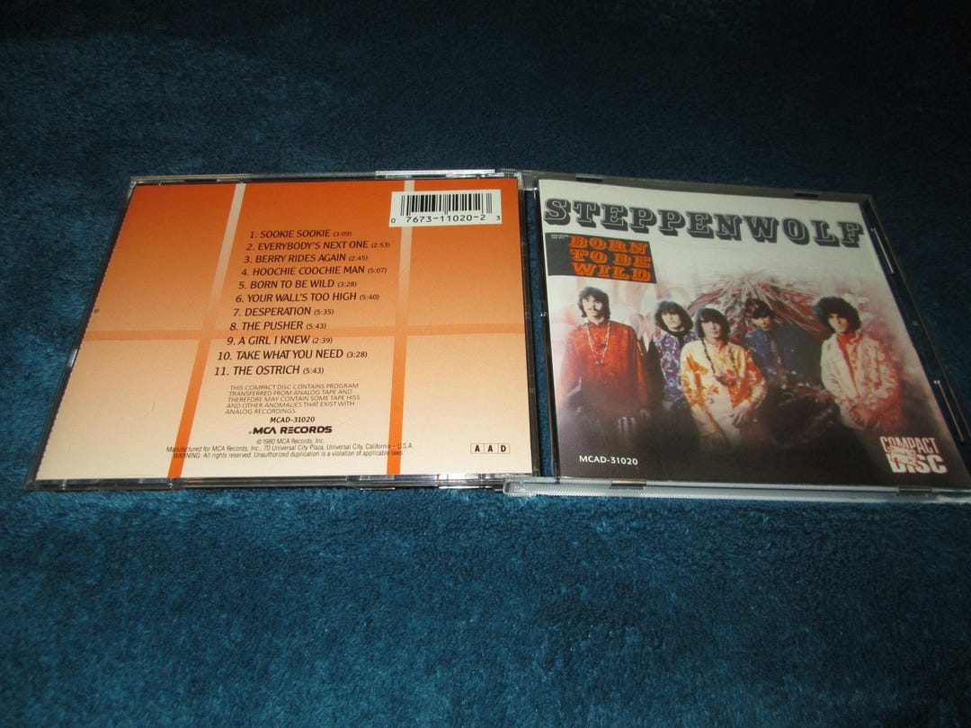 Steppenwolf -self Titled First Album Official Factory Release CD on MCA ...