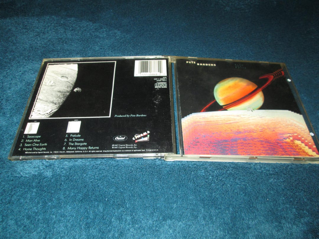 Pete Bardens -seen One Earth Official Factory Release CD on Capitol CDP ...