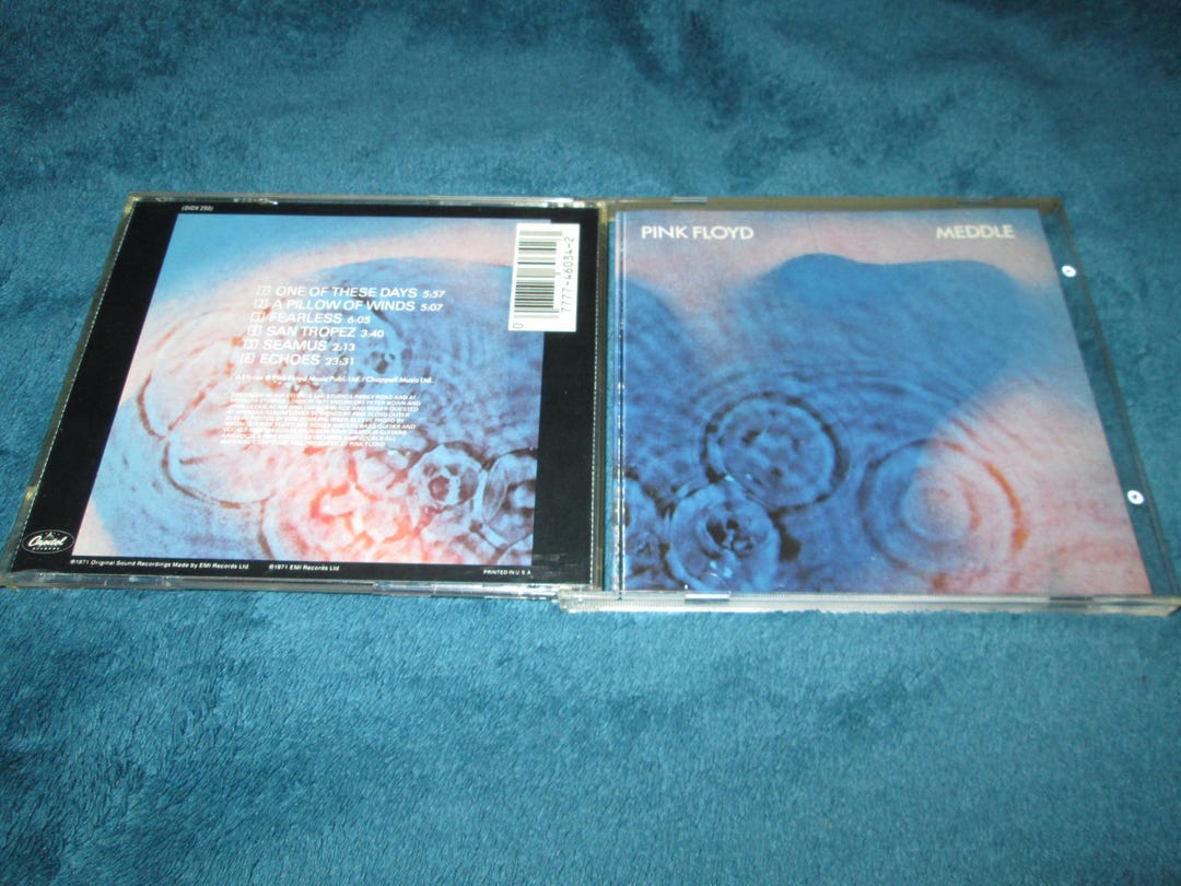 Pink Floyd -meddle Official Factory Release Japan Import CD Early Press ...