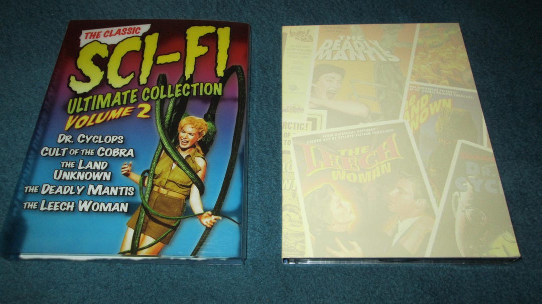 The Classic Sci-fi Ultimate Collection Volume 2 -5 Flicks on 3 Dvds Official Release on ...