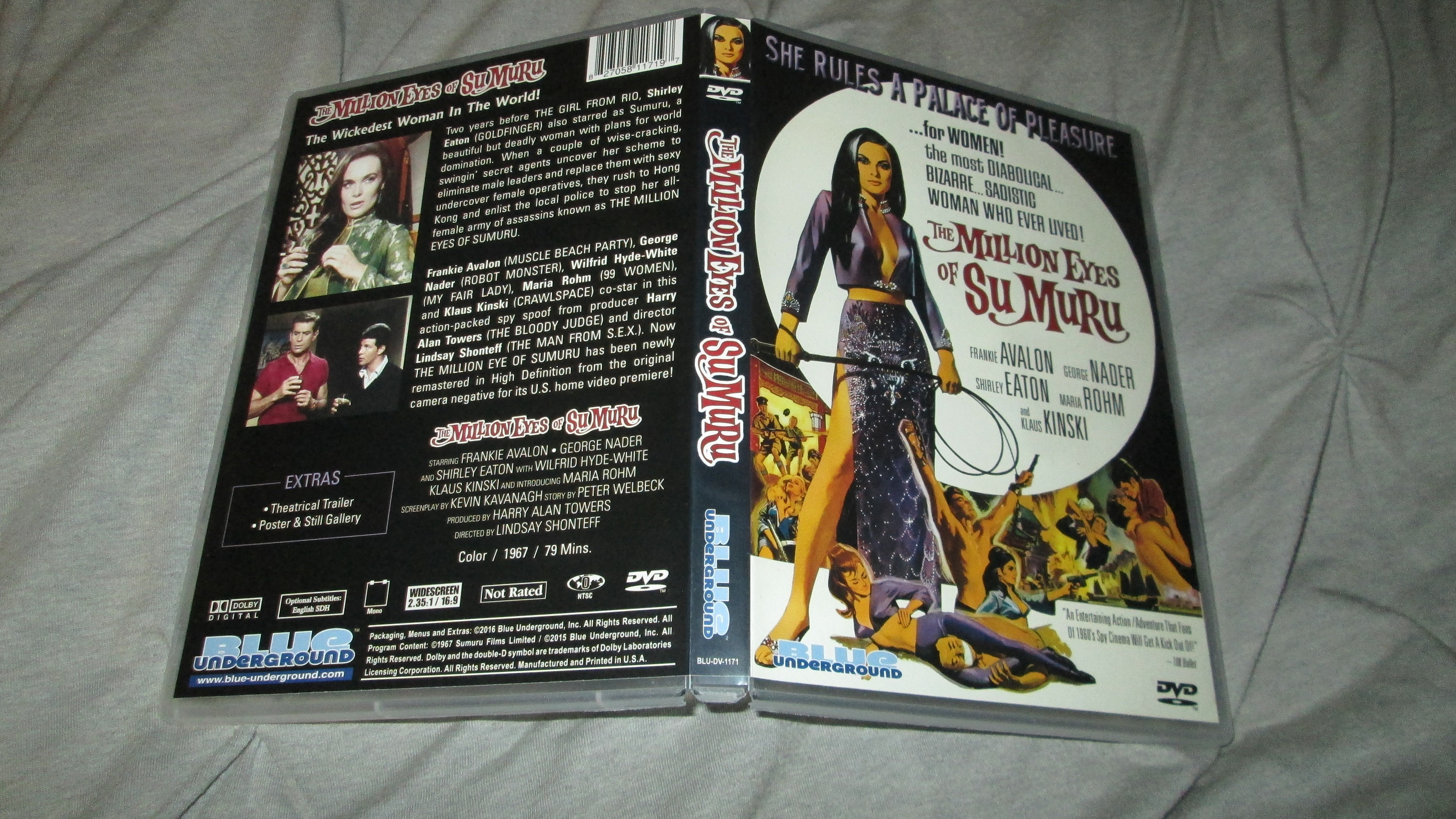 The Million Eyes of Su Muru official Release DVD on Blue Underground ...