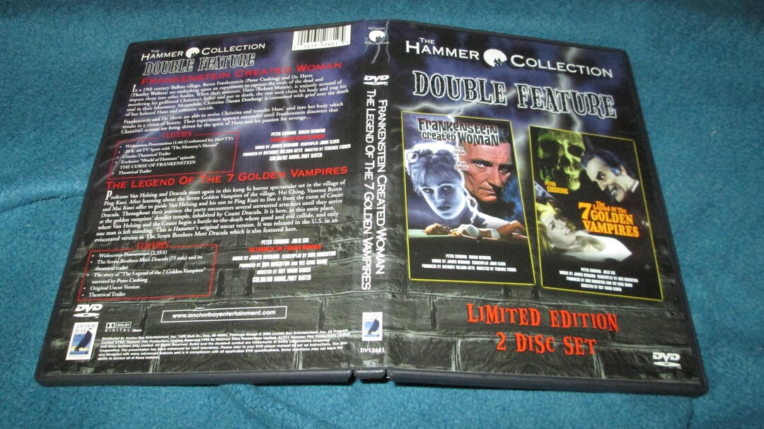 The Hammer Collection Limited Edition Double Feature Frankenstein ...