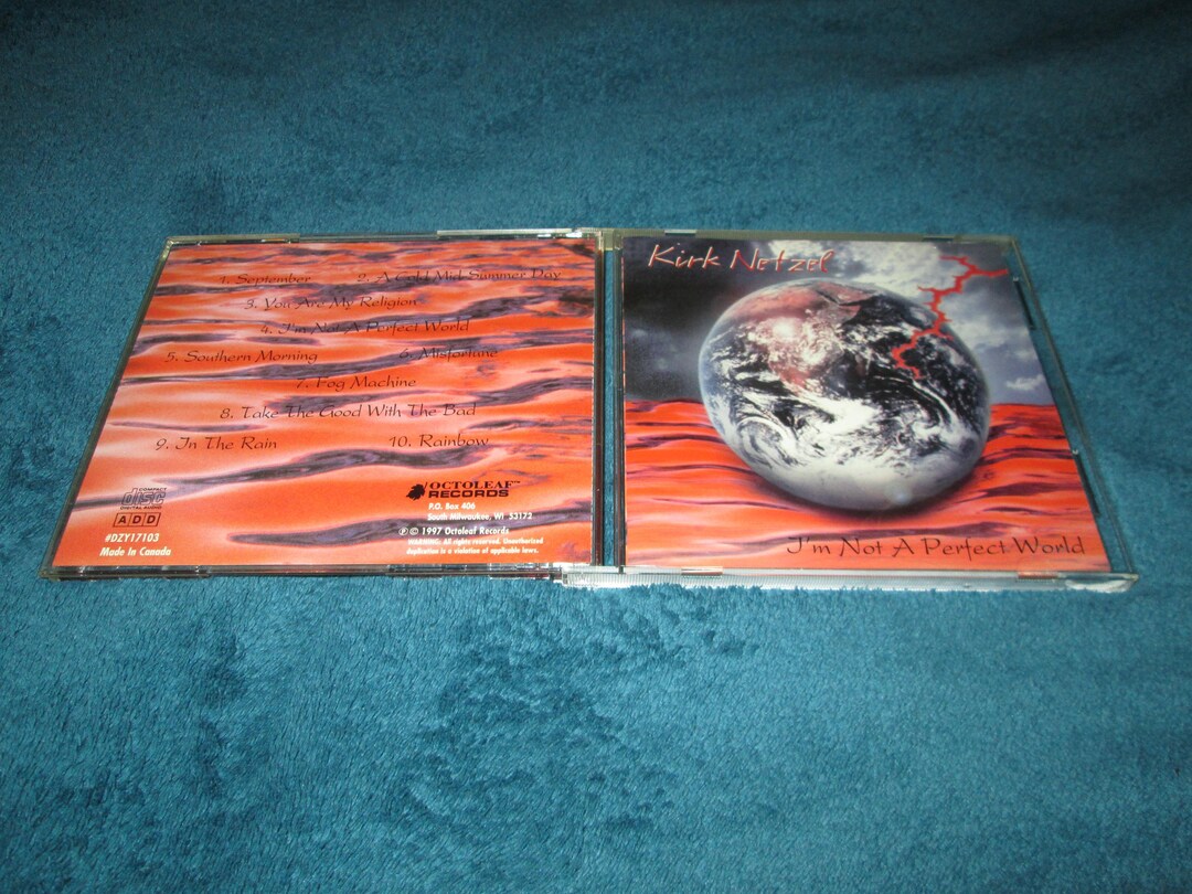 Kirk Netzel -i'm Not a Perfect World Official Factory Release CD on ...