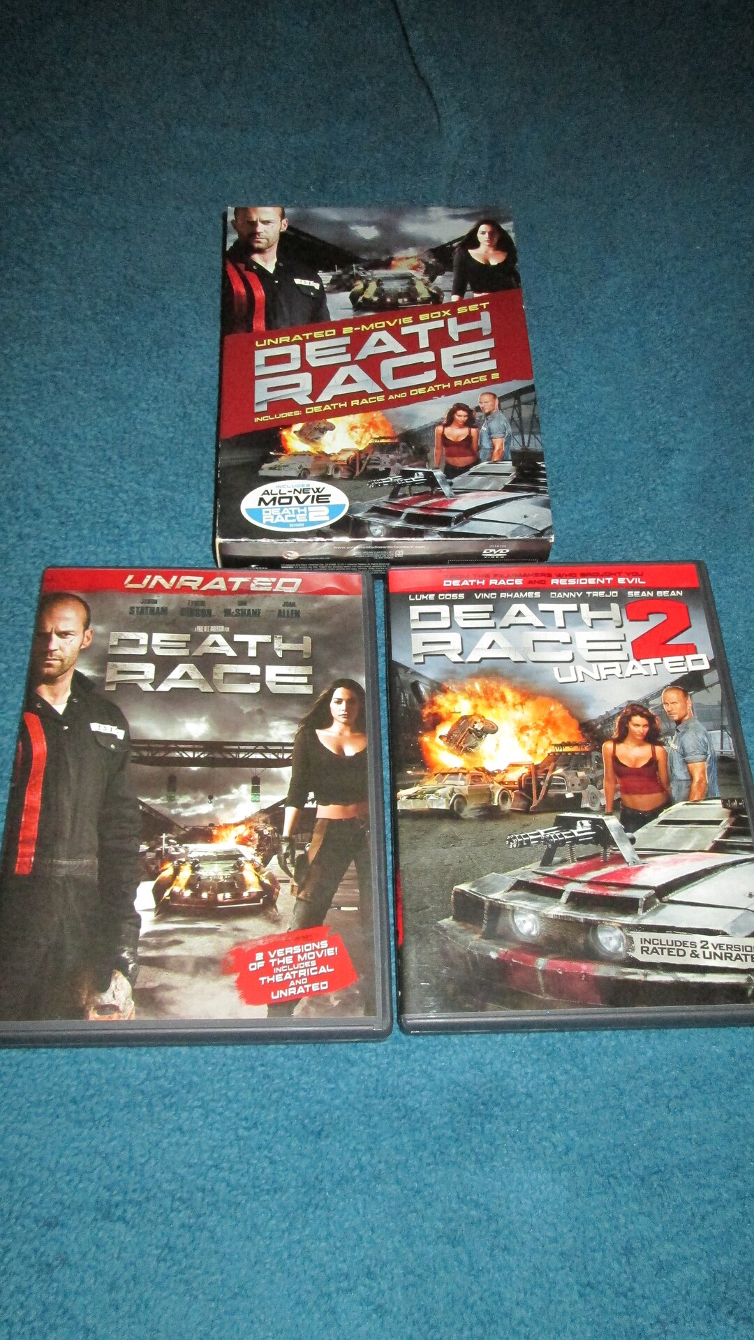 Death Race 1&2 Unrated 2 Movie Box Set Official Factory Release on ...
