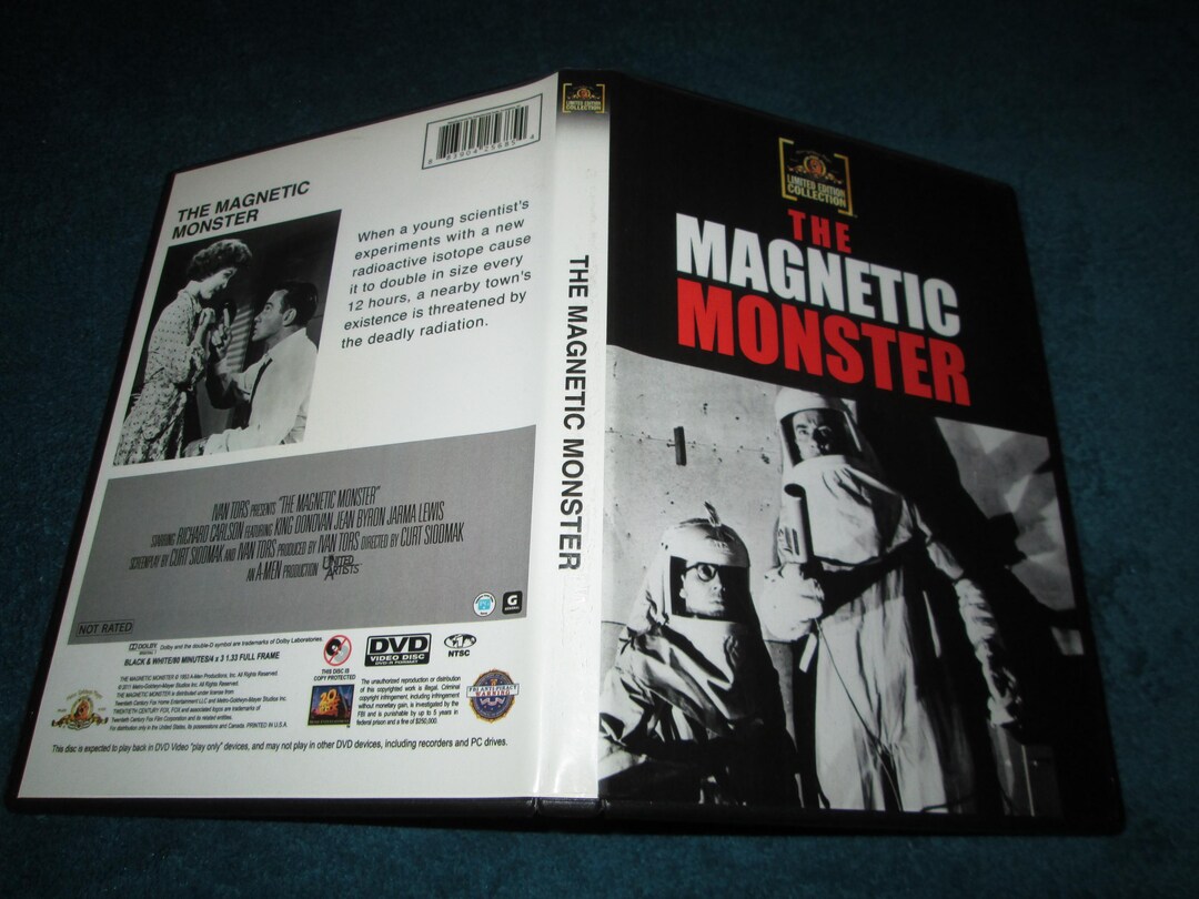 The Magnetic Monster -limited Edition Collection Official Release DVD ...