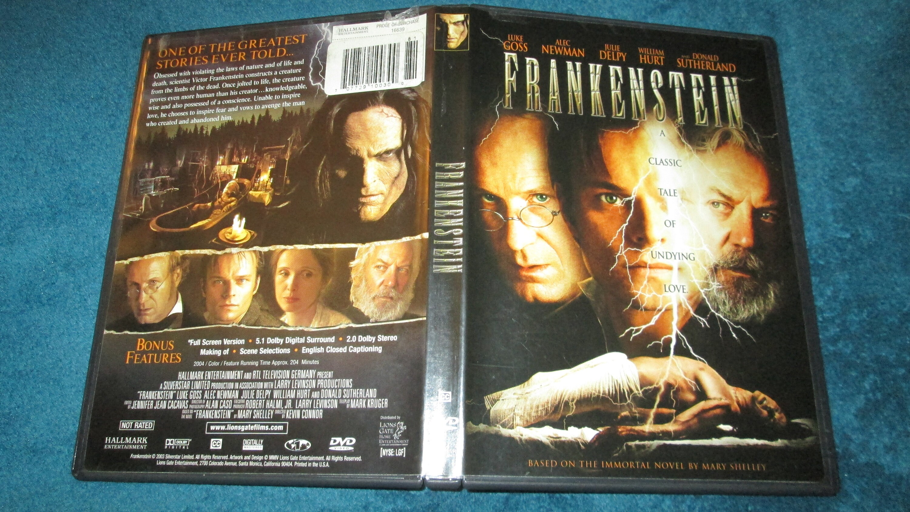 Alec Newman Frankenstein