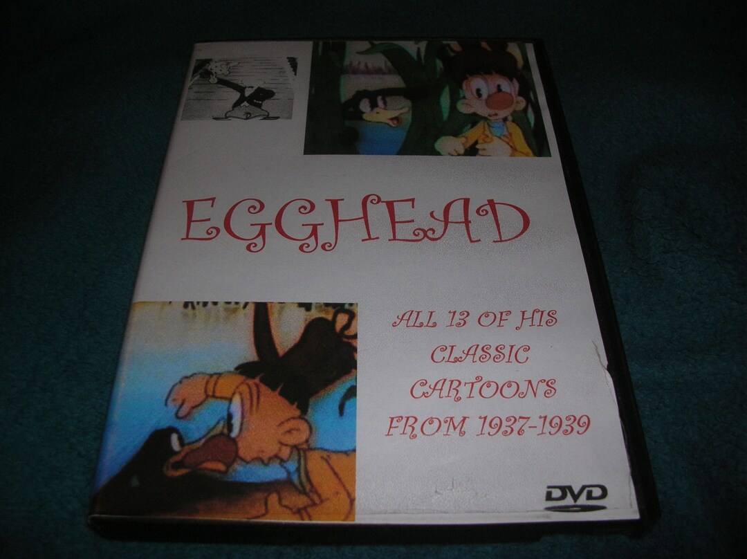 Egghead-all 13 of His Classic Cartoons From 1937-1939- Free US Shipping ...