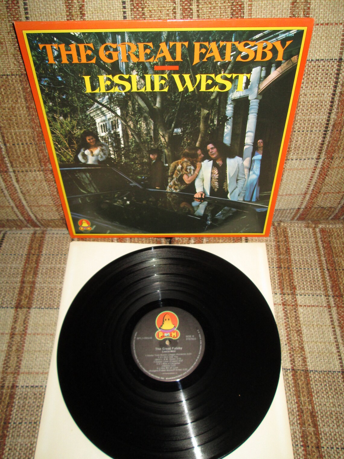 Leslie West -the Great Fatsby on ORIGINAL Label Phantom Records BPL1 ...