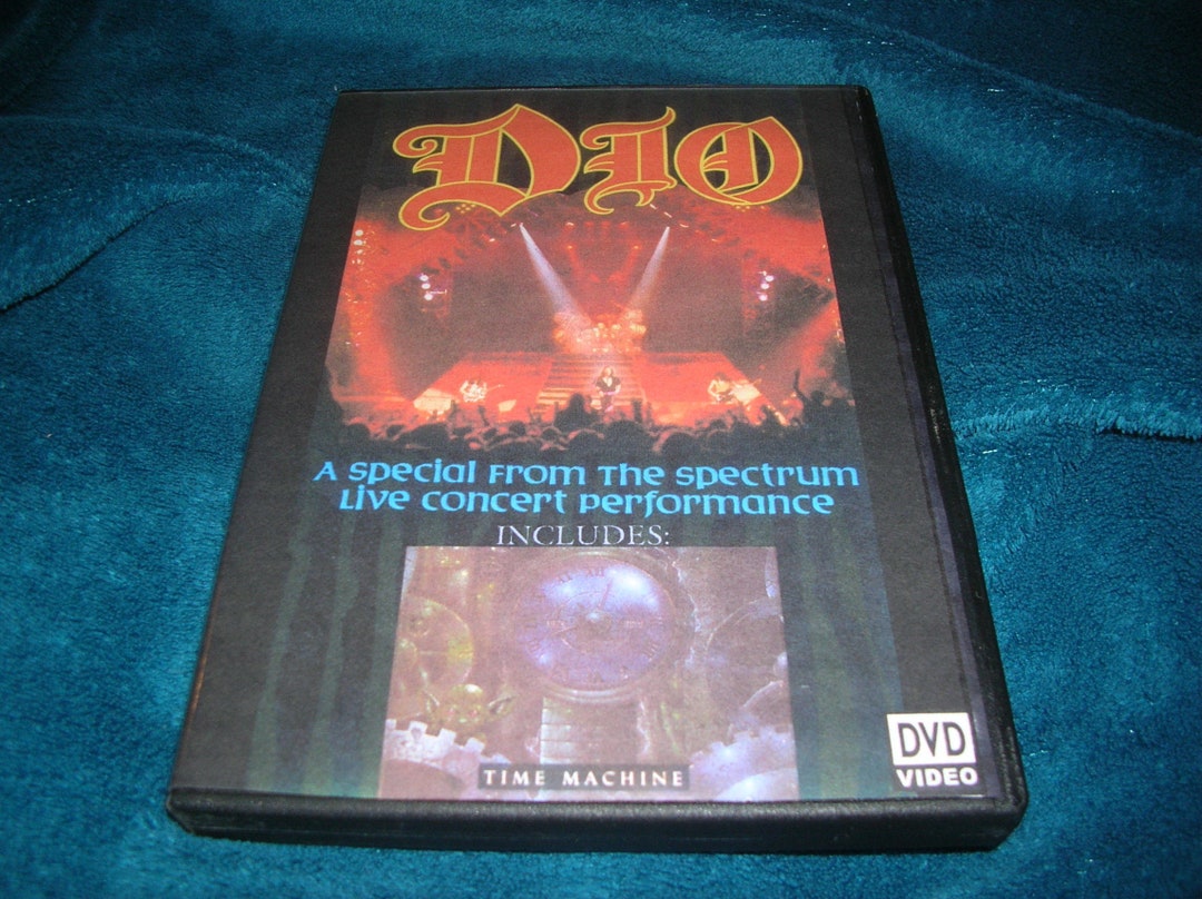 Ronnie James Dio-live at the Spectrum and Time Machine DVD W/bonus Not ...