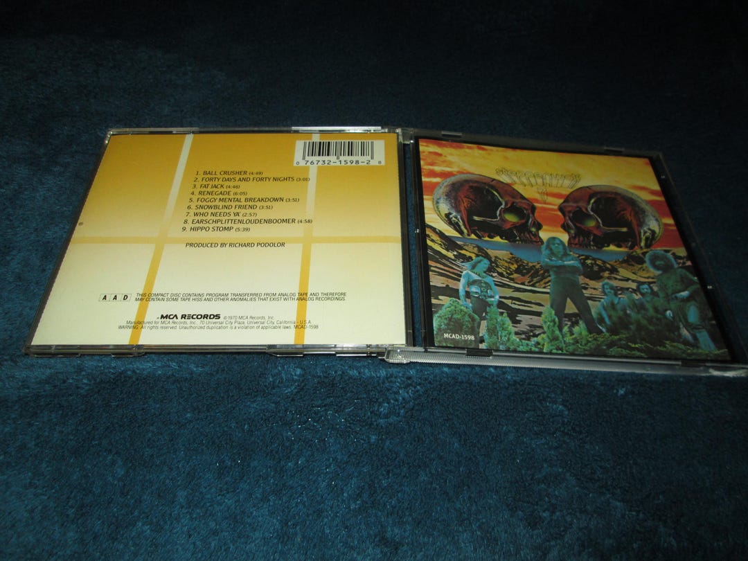 Steppenwolf 7 Seven official Factory Release CD on MCA MCAD-1598 John ...