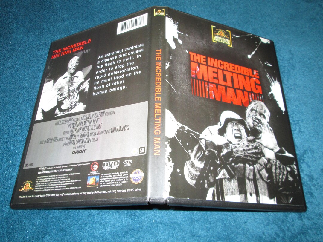 The Incredible Melting Man -limited Edition Collection Official Release ...
