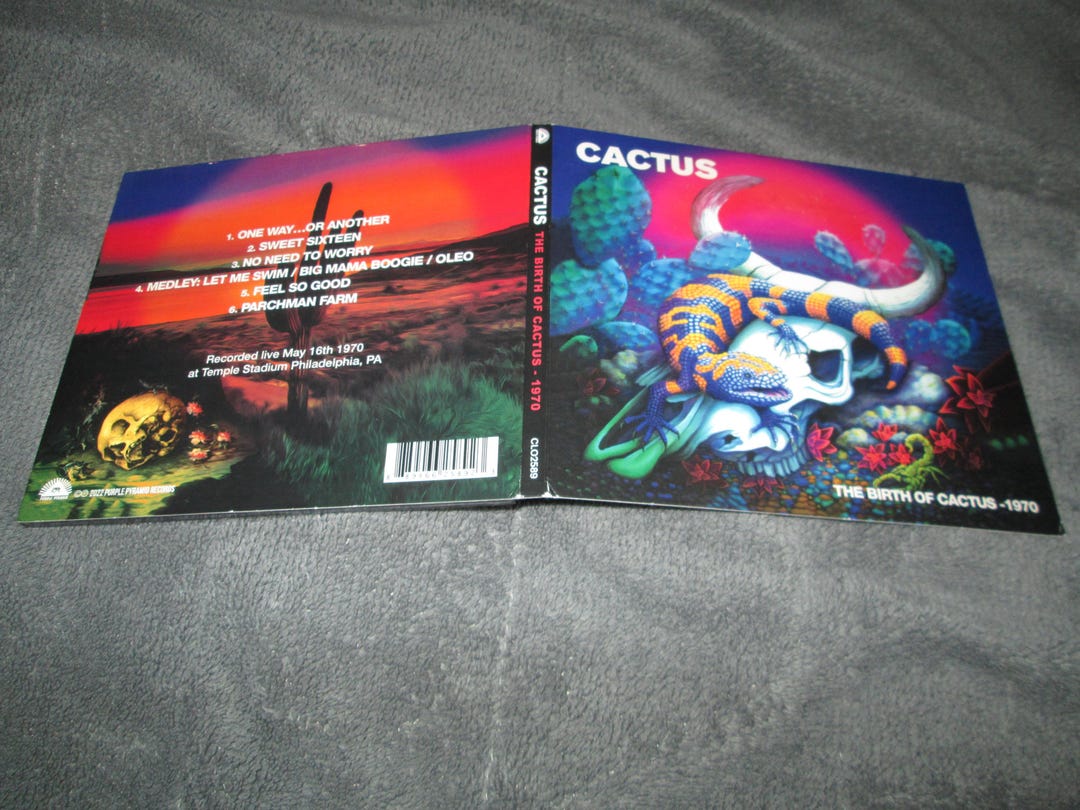 Cactus -the Birth of Cactus 1970 Live Official Factory Release CD on ...