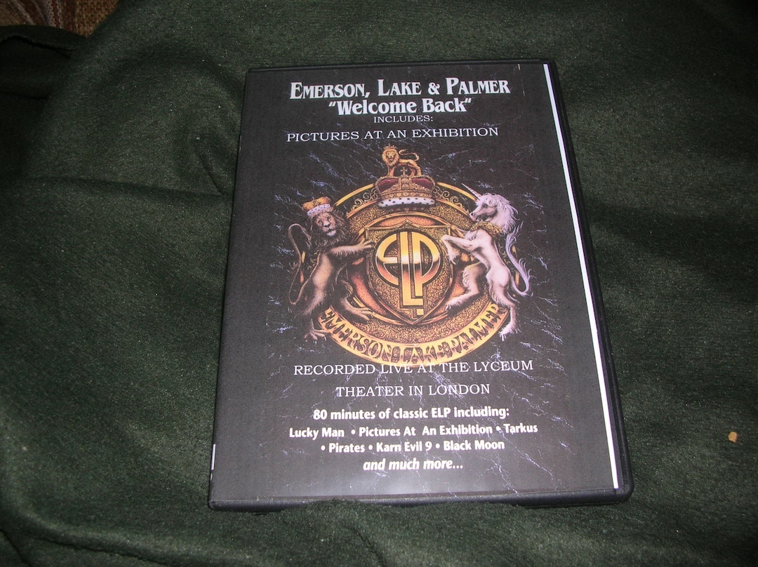 Emerson, Lake, and Palmer -"welcome Back" Includes Pictures at an ...