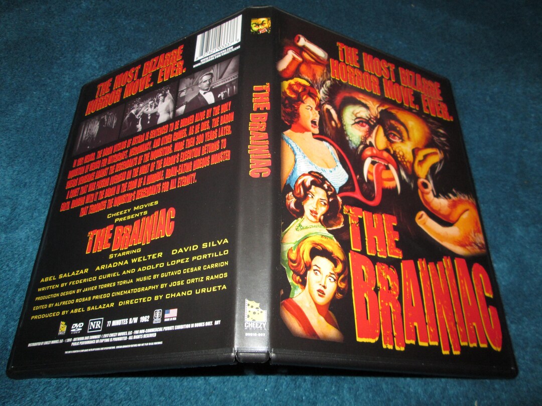 The Brainiac -the Most Bizarre Horror Movie Ever on Cheezy DVD18-002 ...