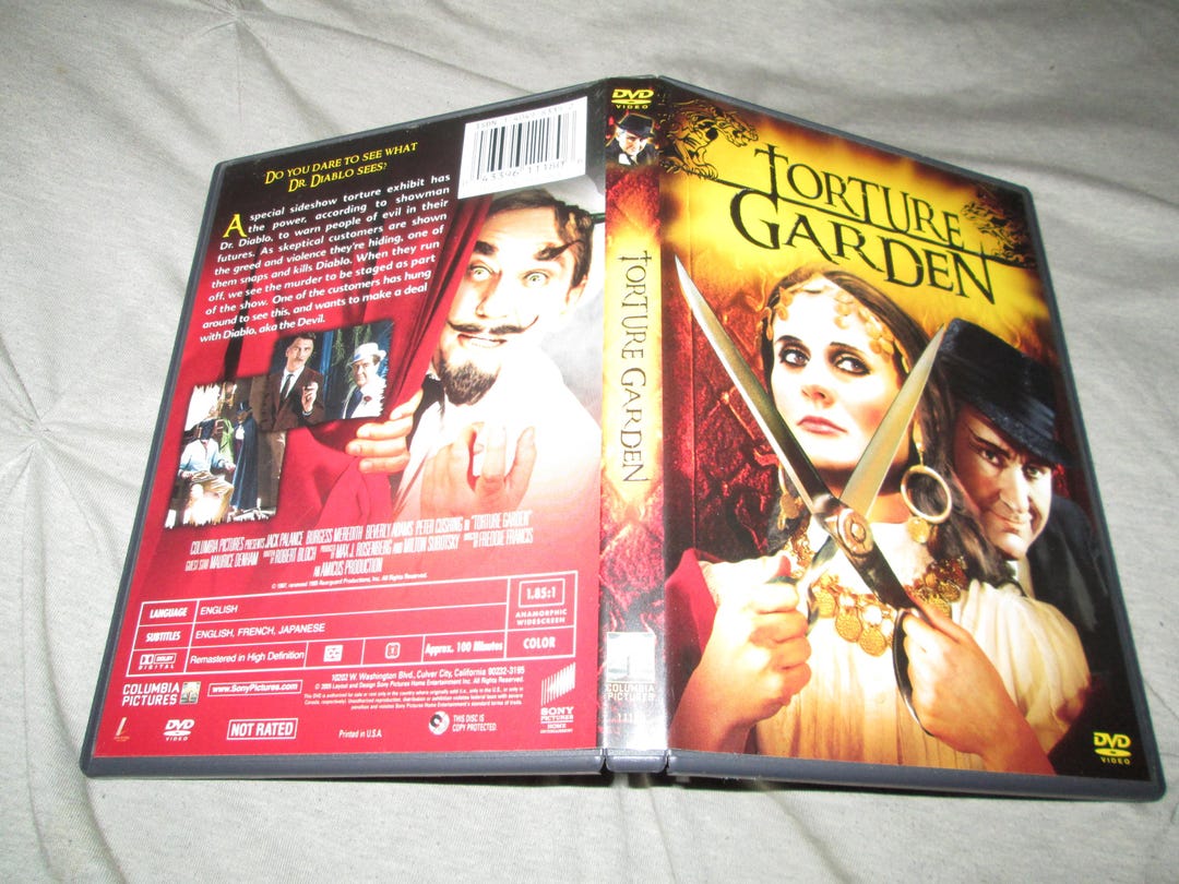Torture Garden official Factory Release DVD on Columbia 11180 Jack ...