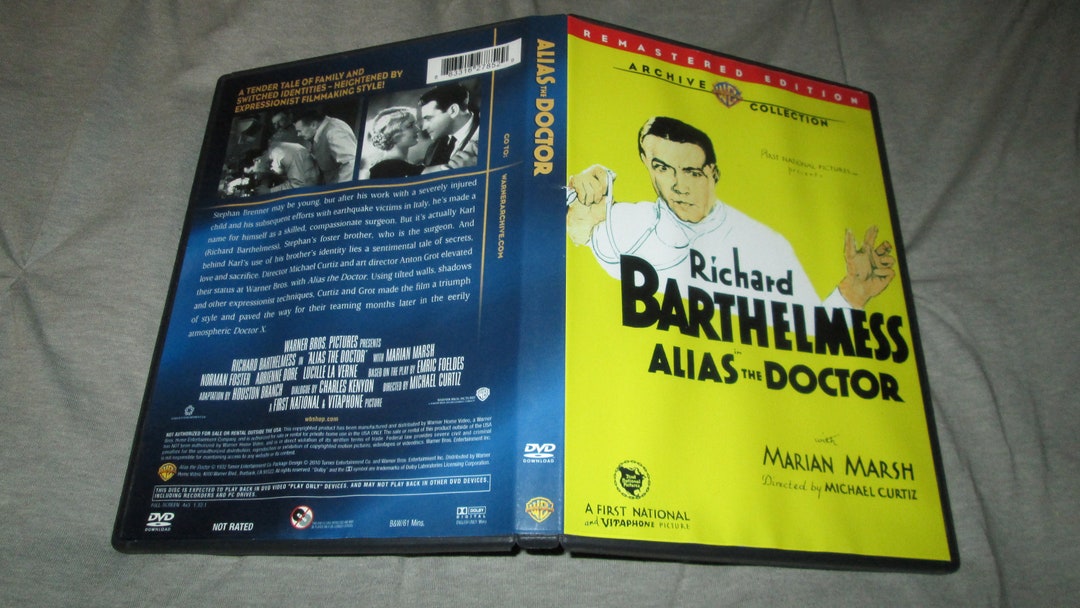 Alias the Doctor official DVD Release on Warner Brothers Boris Karloff ...