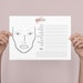Printable Client Face Chart for Makeup Artists - Etsy