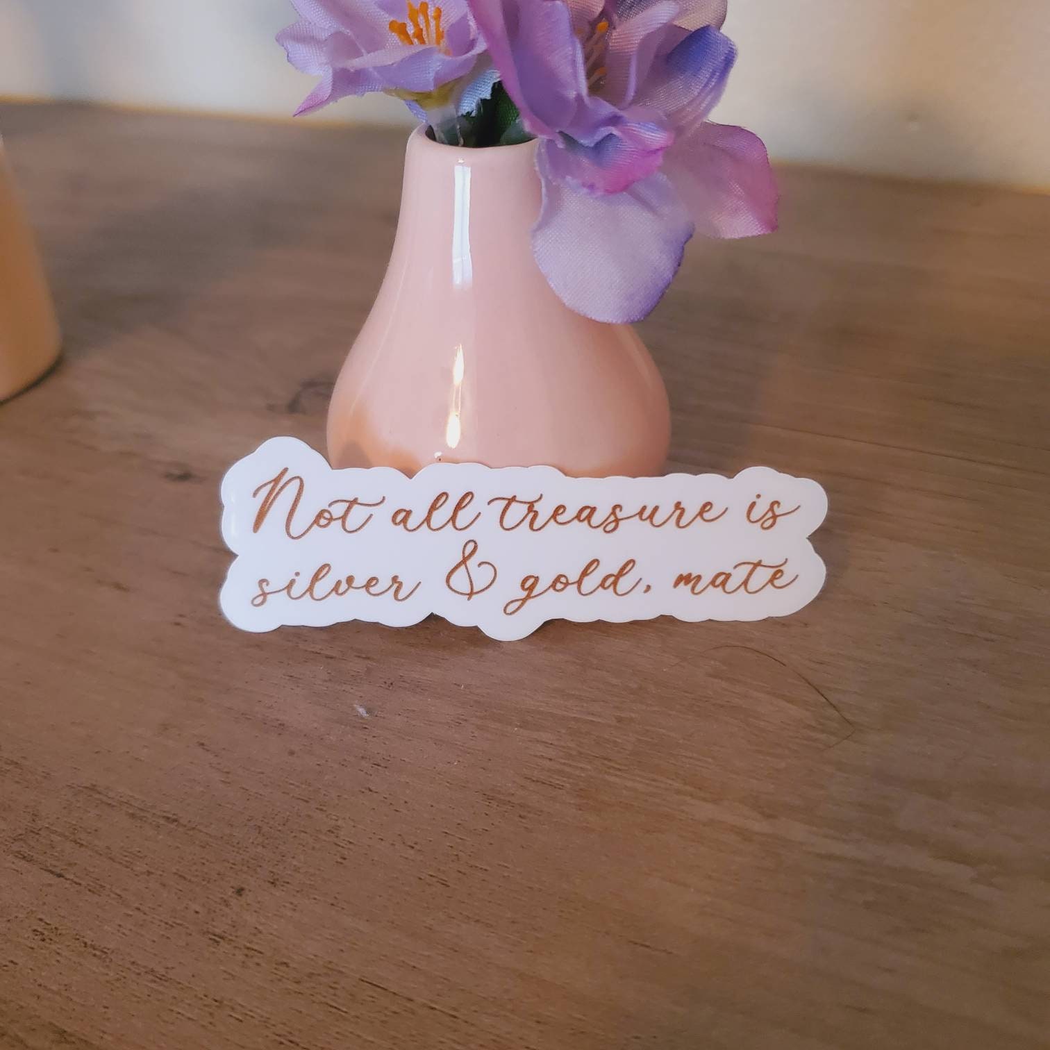 Not All Treasure is Silver and Gold Sticker, Pirate Sticker, POTC ...