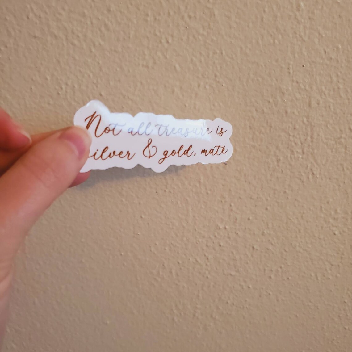 Not All Treasure is Silver and Gold Sticker, Pirate Sticker, POTC ...