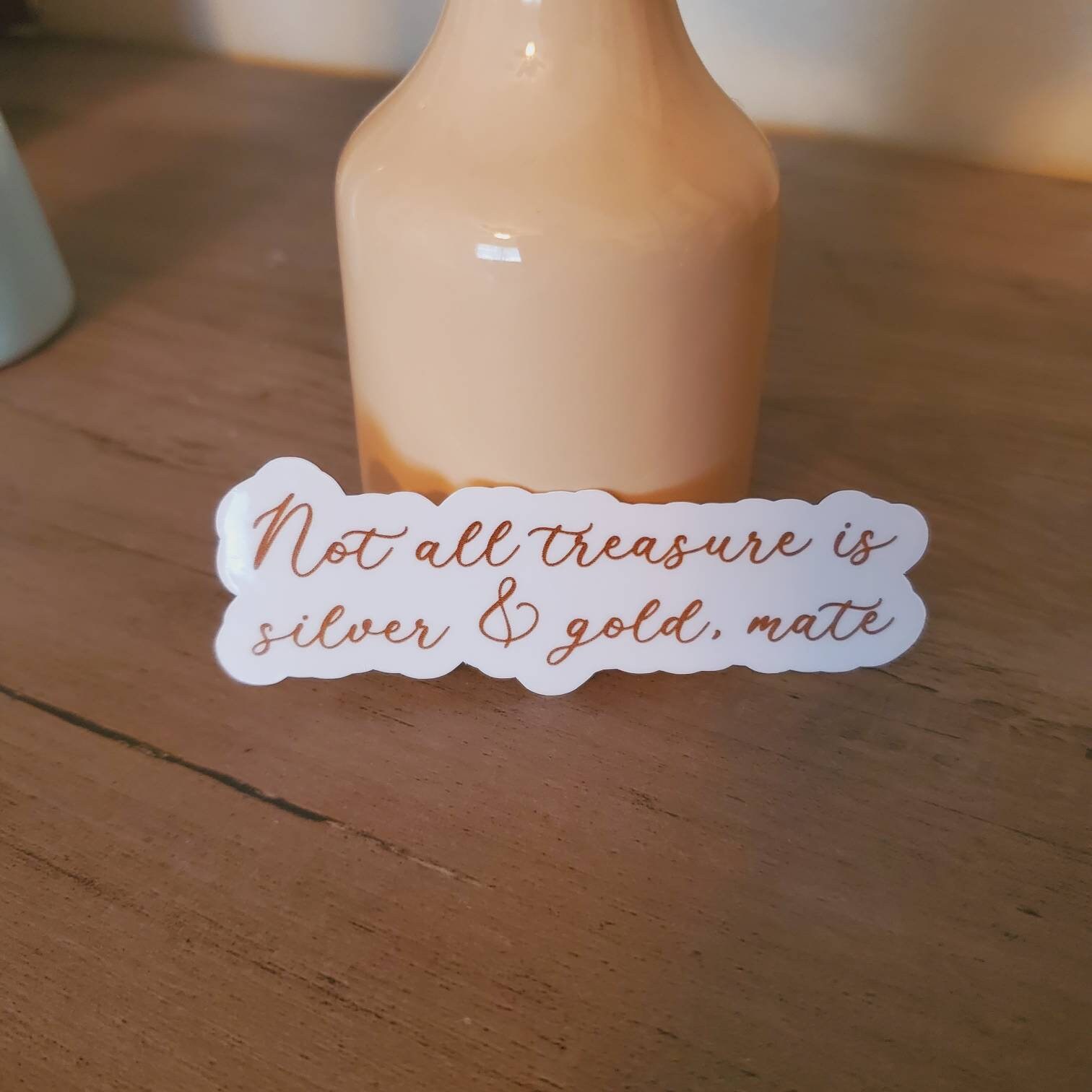 Not All Treasure is Silver and Gold Sticker, Pirate Sticker, POTC ...