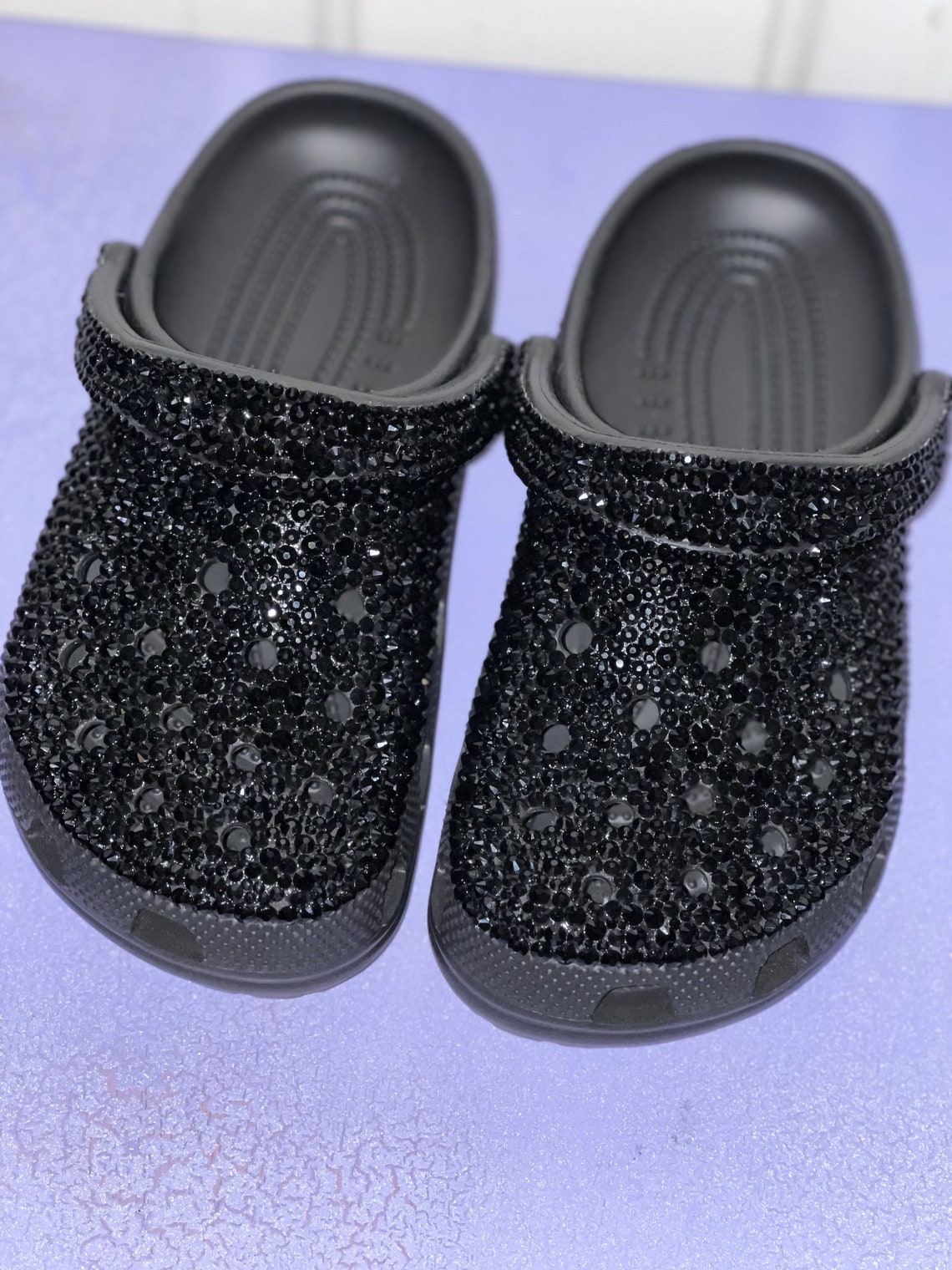 Custom Fully Blinged Crocs - Etsy
