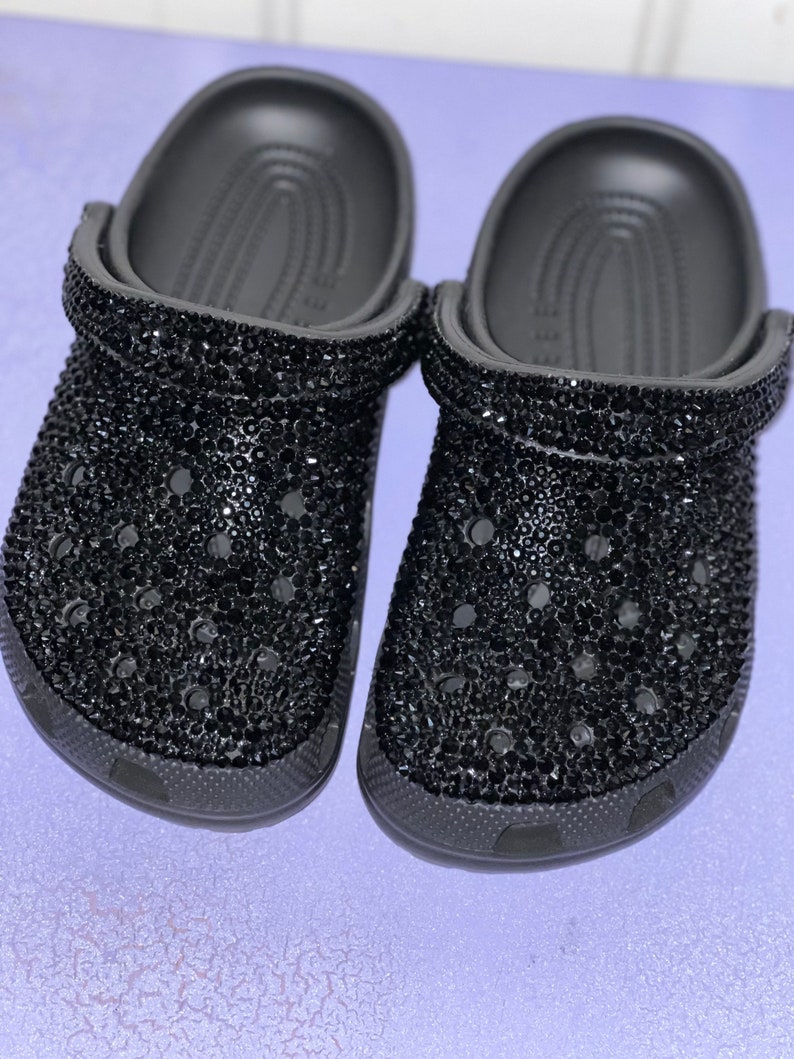 Custom Fully Blinged Crocs - Etsy