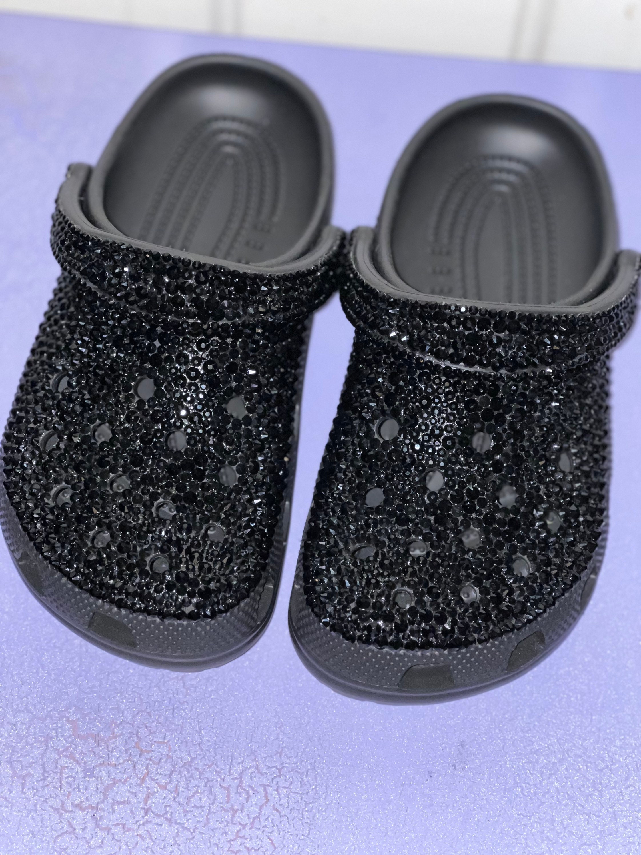 Custom Fully Blinged Crocs - Etsy