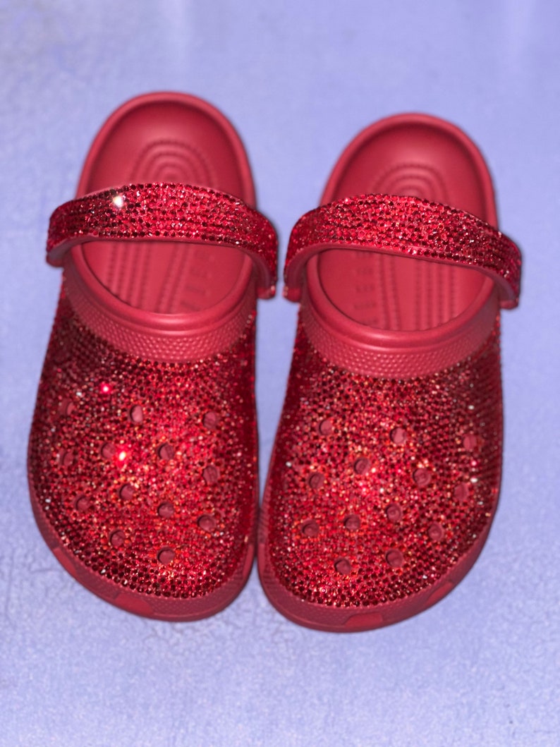 Custom Fully Blinged Crocs - Etsy
