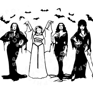 Horror Queens - LET'S GO GIRLS - Etsy