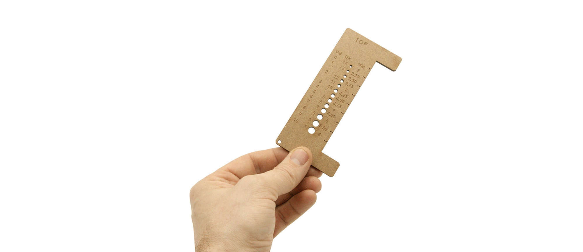 Mesh gauge 10b tool for crochet and knitting | Etsy