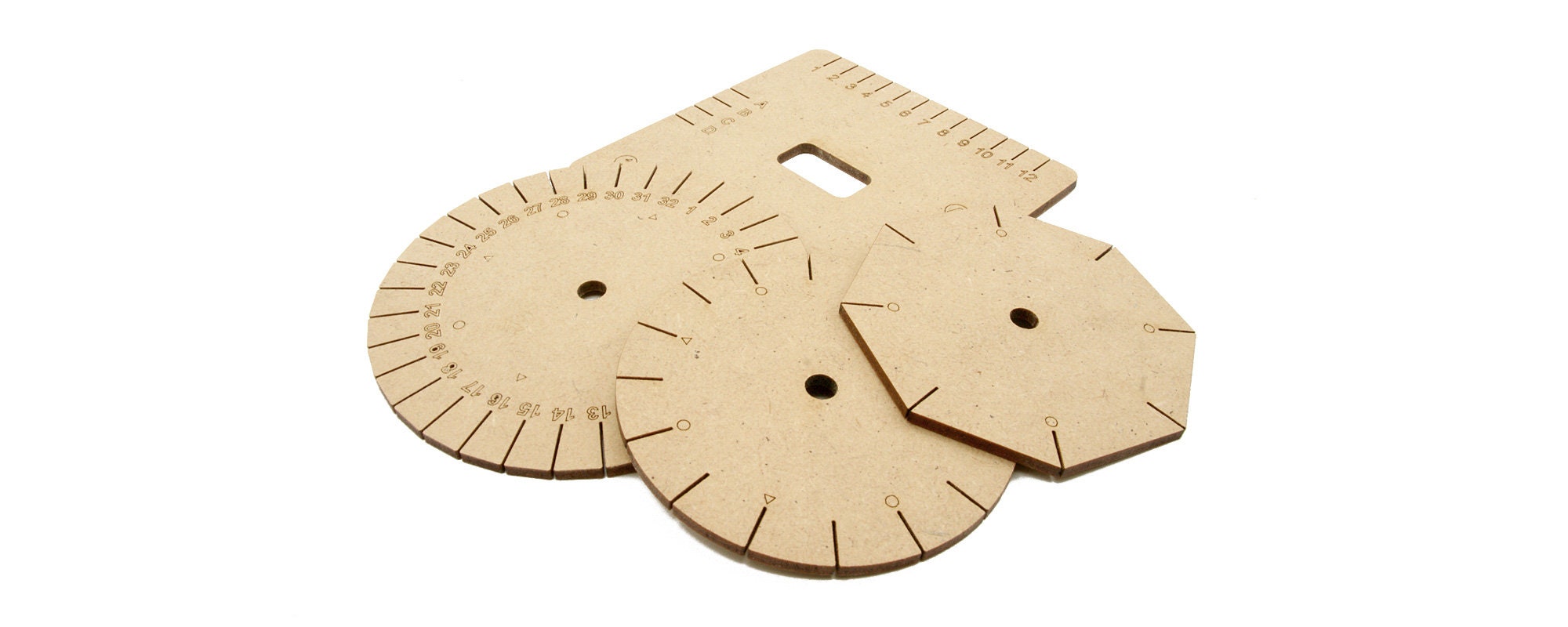 Wooden Braiding Disc, Kumihimo 8 - Etsy