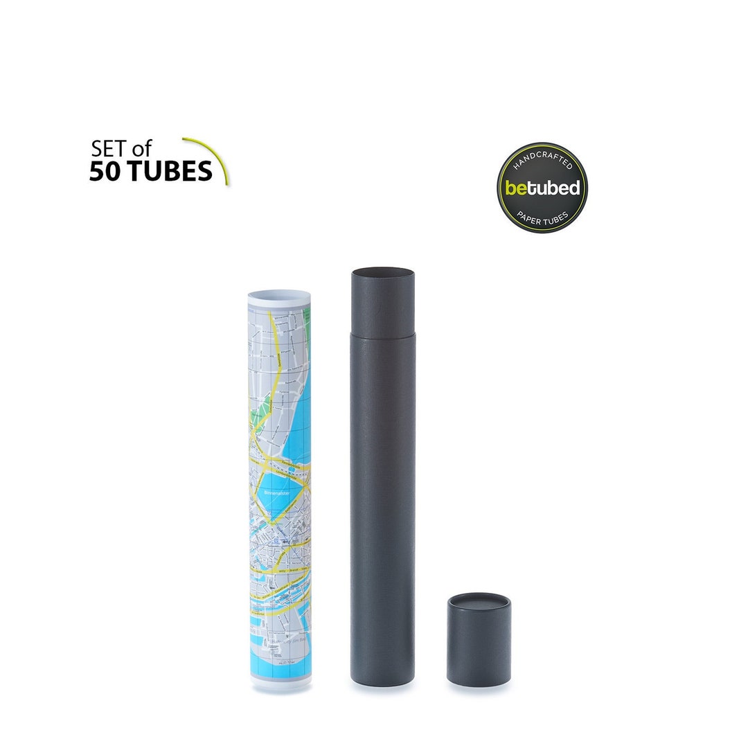 25 Cardboard Boxes Paper Tubes, Poster Roll, Gift Box, Round Gift ...