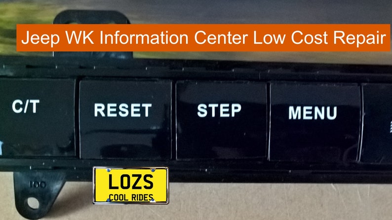 Jeep Grand Cherokee Information Center Button Repair Kit - Etsy UK
