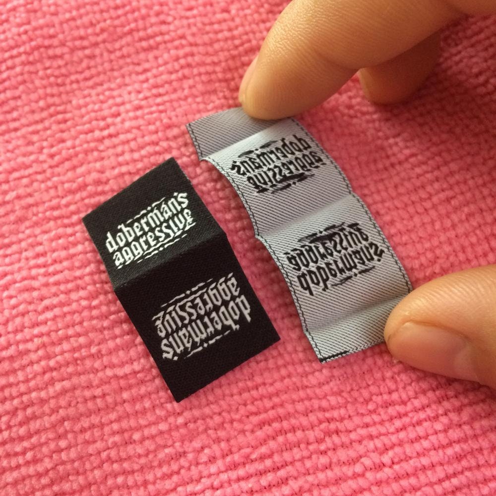 Customized Hem Labels High Density Woven Labels Satin - Etsy