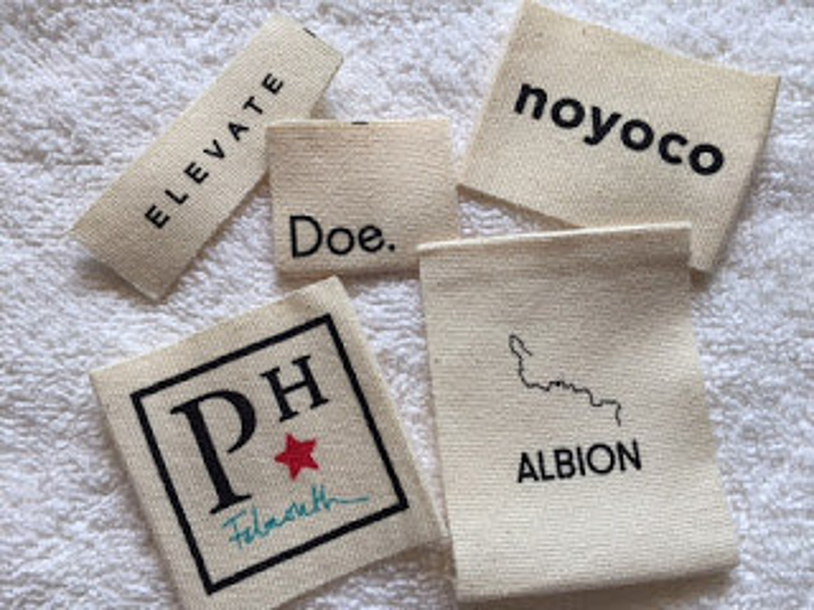 Printed Natural or Organic Cotton Label , Original Cotton Label ...