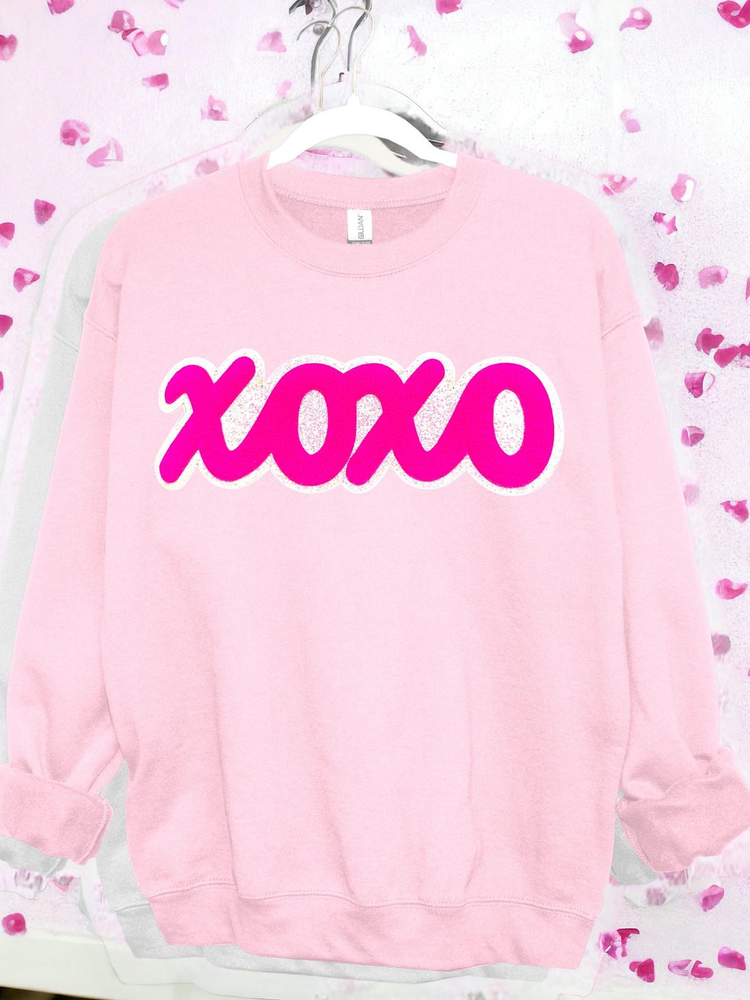 Xoxo - Cursive Chenille Patch- Valentine's Day Iron On- Patch Only ...