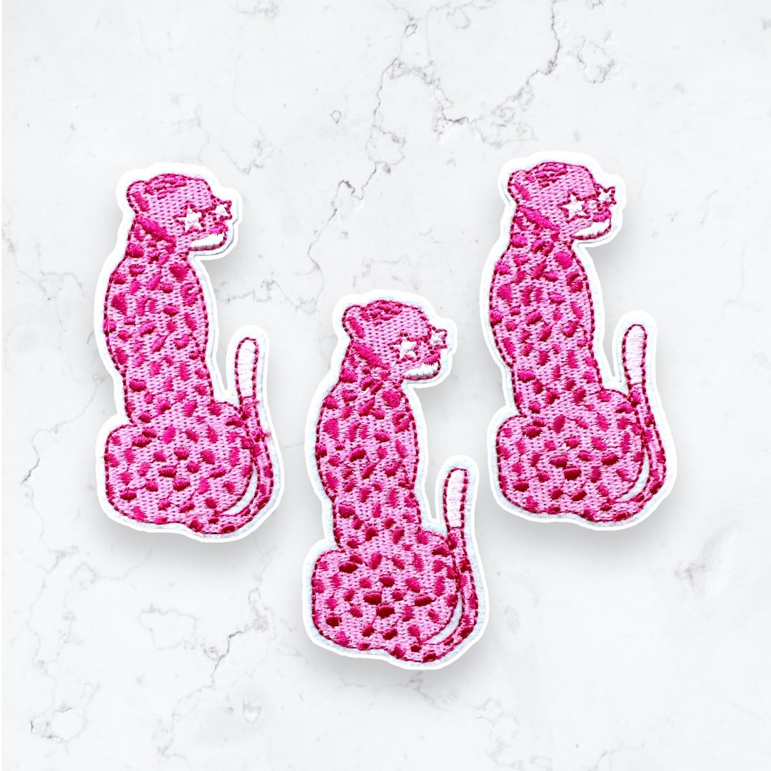 Pink Jaguar- Aesthetic Patch - Girls Easter Gift - Swiftie -summer Pink ...