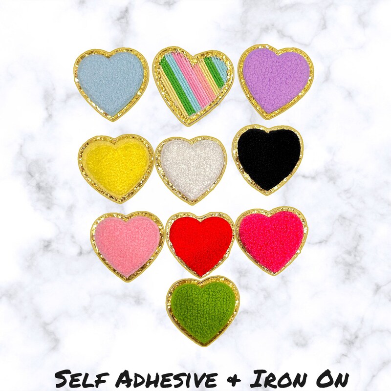 Heart Patches - Etsy