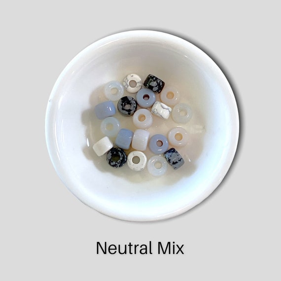 Pre-mixed Neutral Forte Gemstone Beads 8mm X 6mm-perfect - Etsy