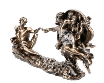 Creation of Adam Statue | Etsy